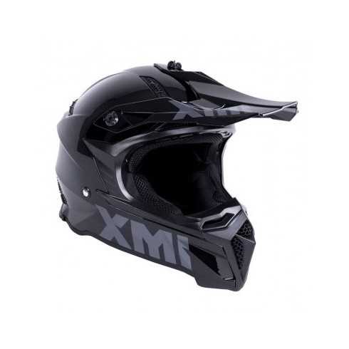 IMX kask motocyklowy FMX-02 czarny połysk crossowy enduro off-road